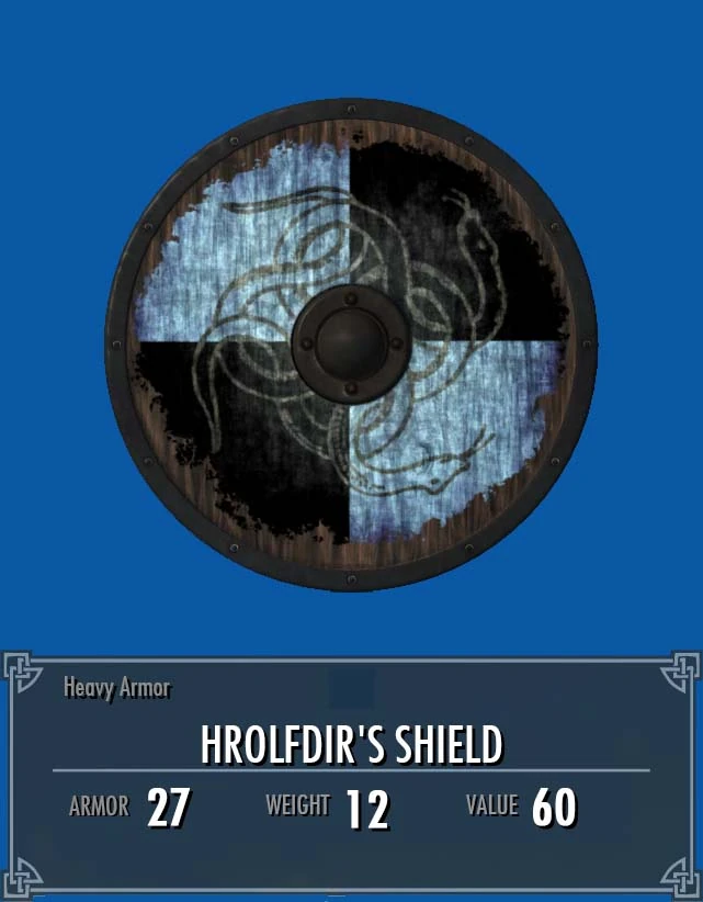 Hrolfdir's Shield | Legacy of the Dragonborn | Fandom