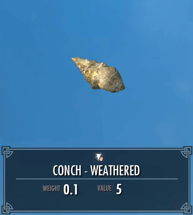 Conch - Weathered | Legacy of the Dragonborn | Fandom