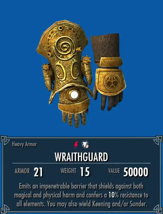 Wraithguard Tools Of Kagrenac Legacy Of The Dragonborn Fandom
