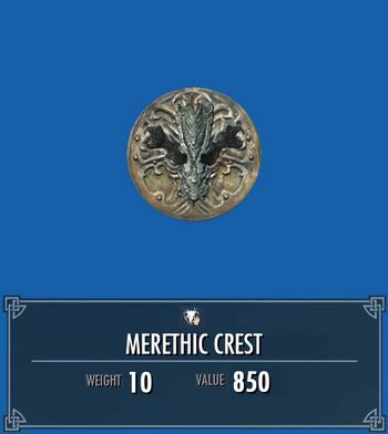 Merethic Crest | Legacy of the Dragonborn | Fandom