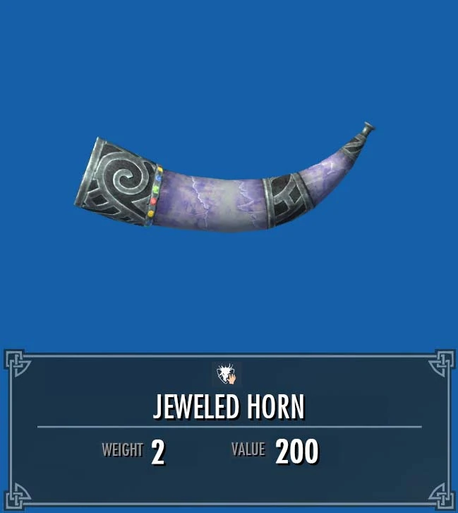 Jeweled Horn | Legacy of the Dragonborn | Fandom