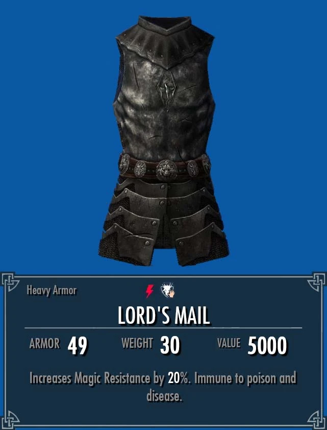 Lord's Mail | Legacy of the Dragonborn | Fandom