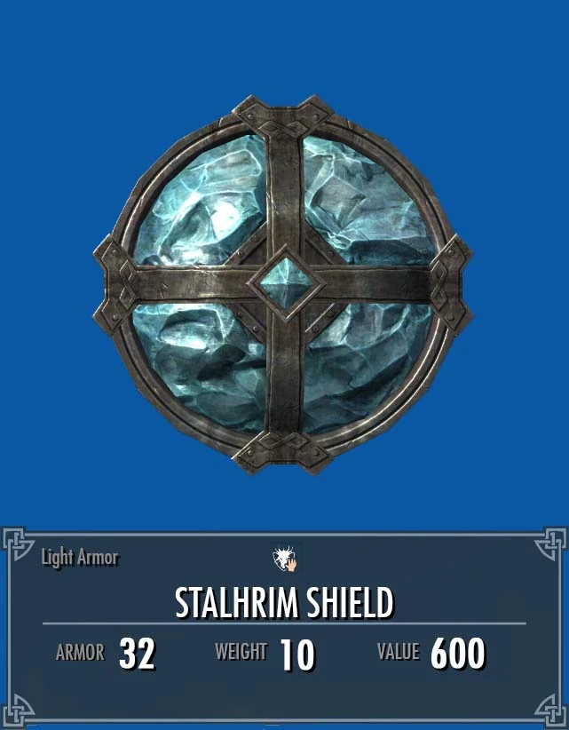 Stalhrim Shield | Legacy of the Dragonborn | Fandom