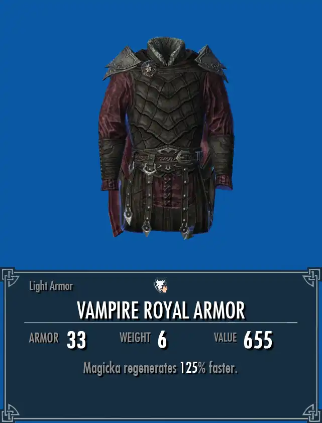 Vampire Royal Armor | Legacy of the Dragonborn | Fandom