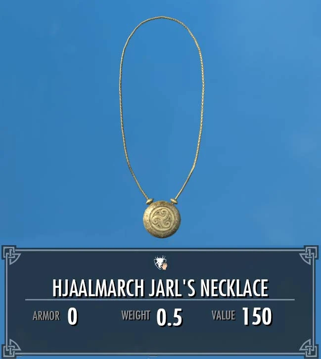Hjaalmarch Jarl's Necklace | Legacy of the Dragonborn | Fandom