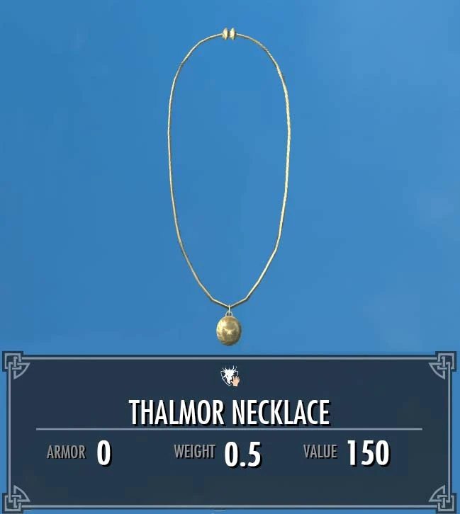 Thalmor Necklace | Legacy of the Dragonborn | Fandom