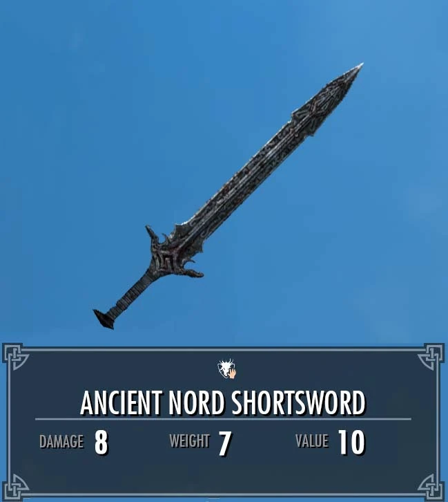 ancient sword weight