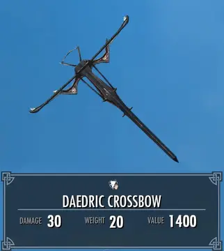 Daedric Crossbow
