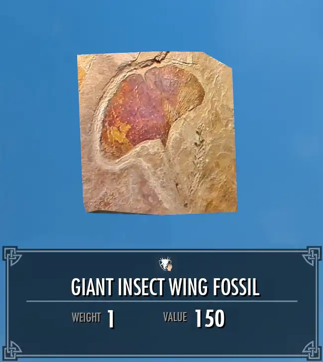 Giant Insect Wing Fossil Legacy Of The Dragonborn Fandom