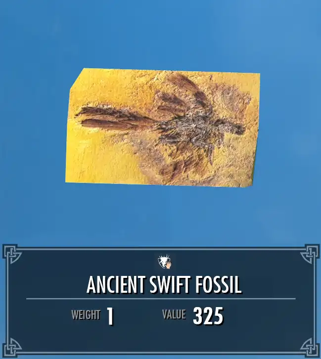 Ancient Swift Fossil | Legacy of the Dragonborn | Fandom