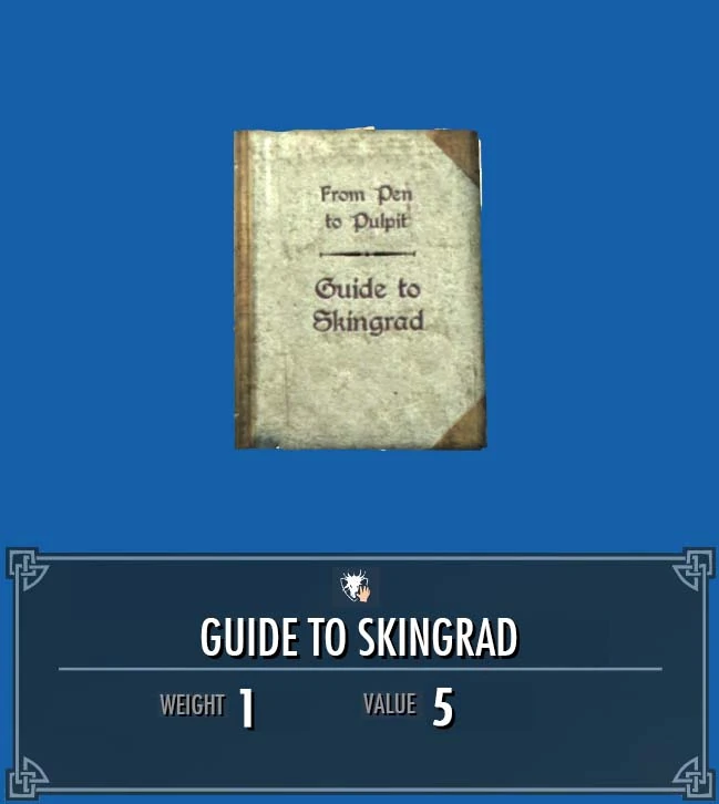 Guide to Skingrad | Legacy of the Dragonborn | Fandom