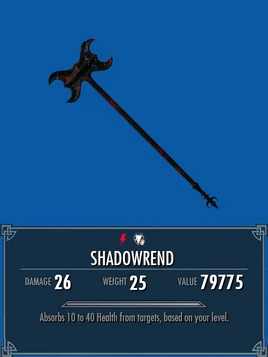 Shadowrend | Legacy of the Dragonborn | Fandom