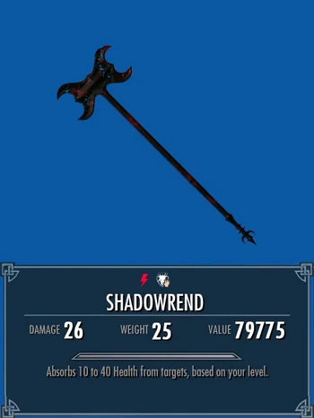 Shadowrend | Legacy of the Dragonborn | Fandom