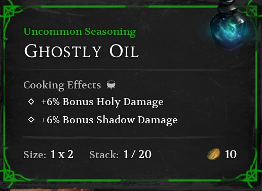 Ghostly Oil | Legacy: Steel and Sorcery Wiki | Fandom