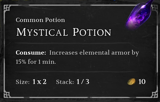 Mystical Potion | Legacy: Steel and Sorcery Wiki | Fandom