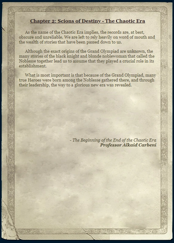 C4 - Scions of Destiny - The Chaotic Era | Legacy.lineage2 Wiki | Fandom