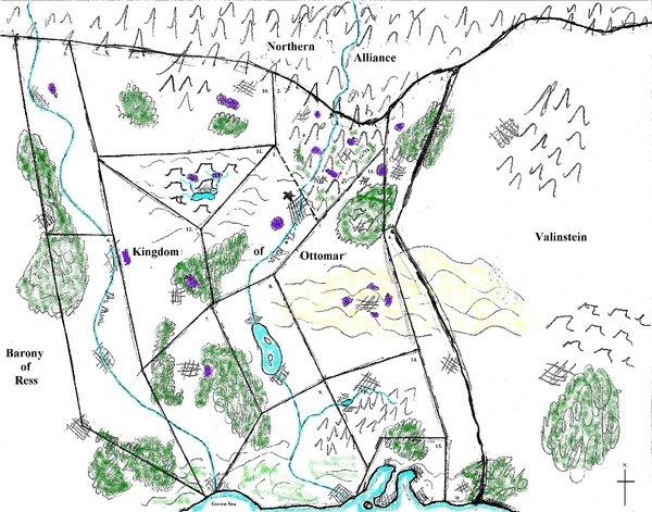 Map of Ottomar | Legacy of Ruin Wiki | Fandom