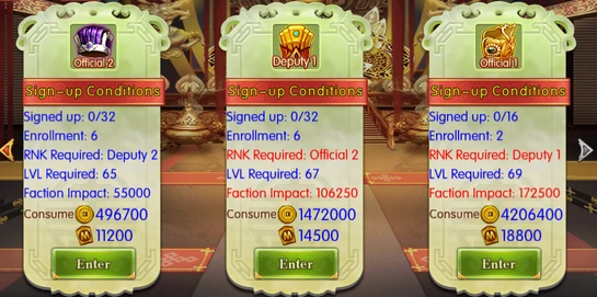 Promotion Guide | Legend of Empress Wiki | Fandom