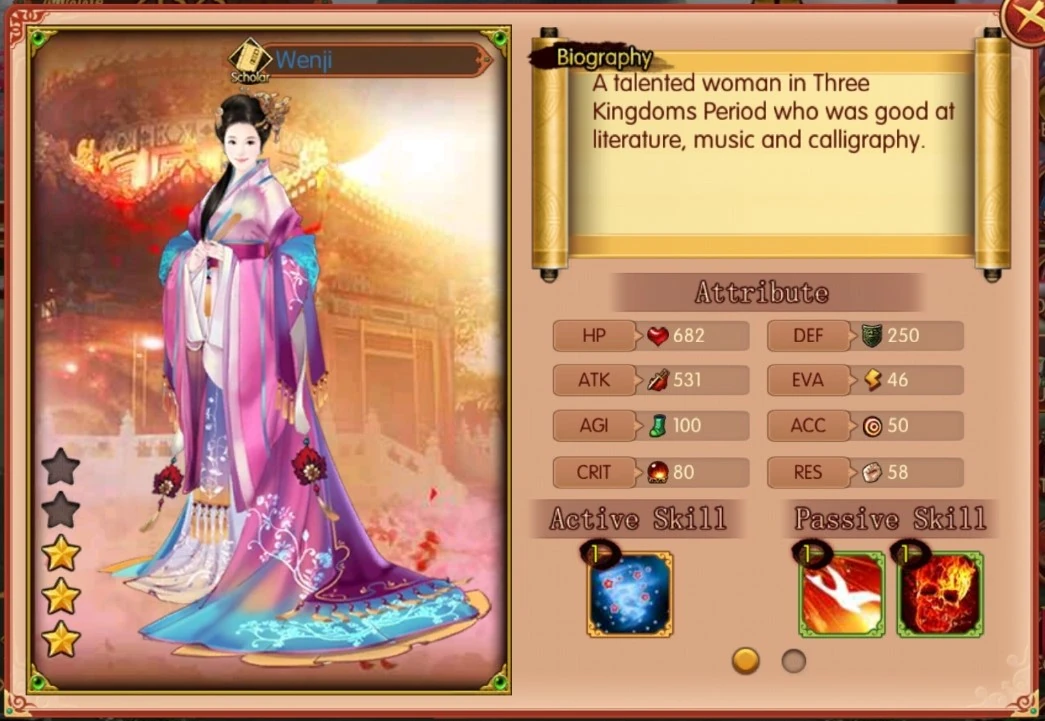 Wenji | Legend of Empress Wiki | Fandom