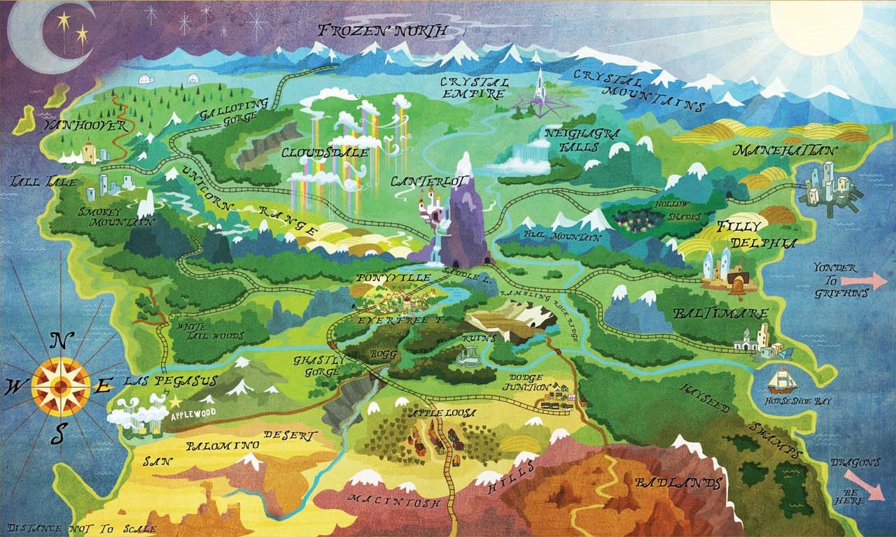 Interactive Equestria Map