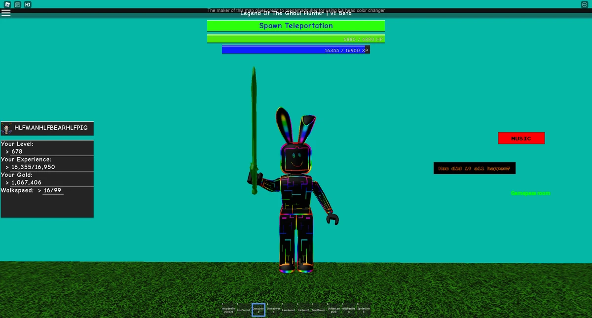 Grass Sword | Legend Of the Ghoul hunter Wiki | Fandom
