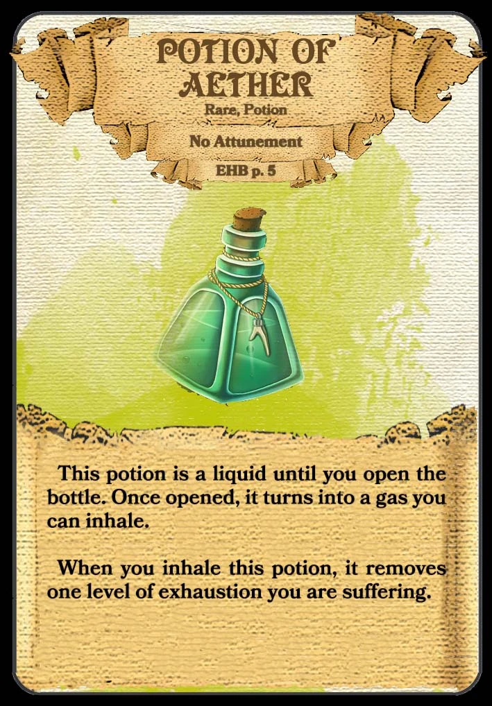 Potion of Aether | Legend of the Leaves Wiki | Fandom