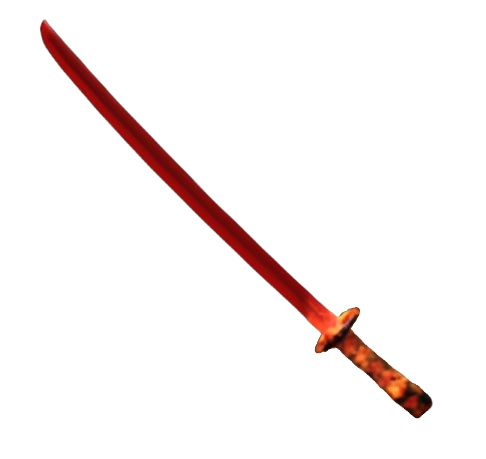 Flaming Red Katana | Legend of Zominus RPG Wiki | Fandom