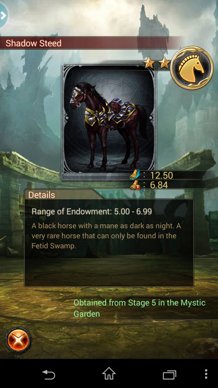Shadow Steed | Legend Online - Pocket Edition Wiki | Fandom