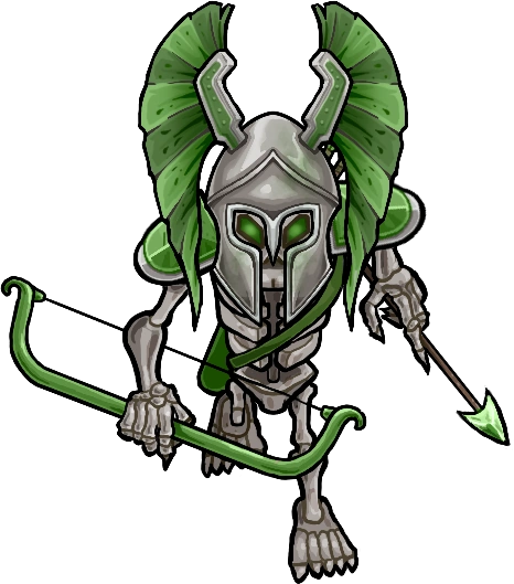 Green Skeleton Archer | Legendary Hoplite Wiki | Fandom