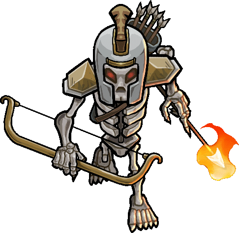 Skeleton Fire Archer | Legendary Hoplite Wiki | Fandom