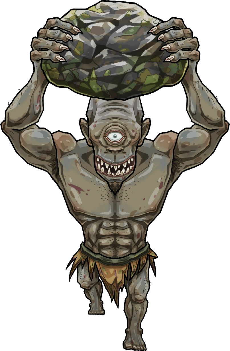 Cyclops Rock Thrower | Legendary Hoplite Wiki | Fandom