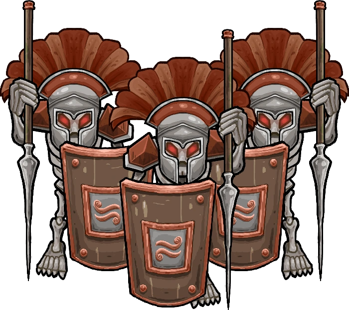 Red Skeleton Phalanx | Legendary Hoplite Wiki | Fandom