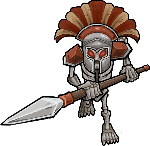 Red Skeleton Spearman I | Legendary Hoplite Wiki | Fandom