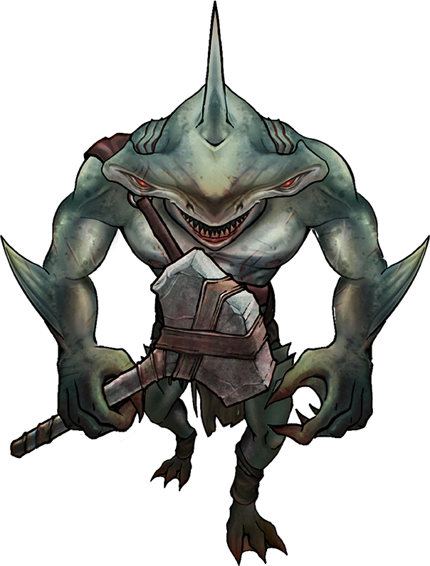Hammerhead Shark Warrior | Legendary Hoplite Wiki | Fandom