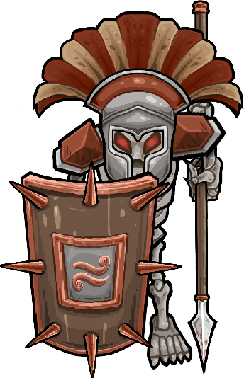 Red Skeleton Spearman II | Legendary Hoplite Wiki | Fandom