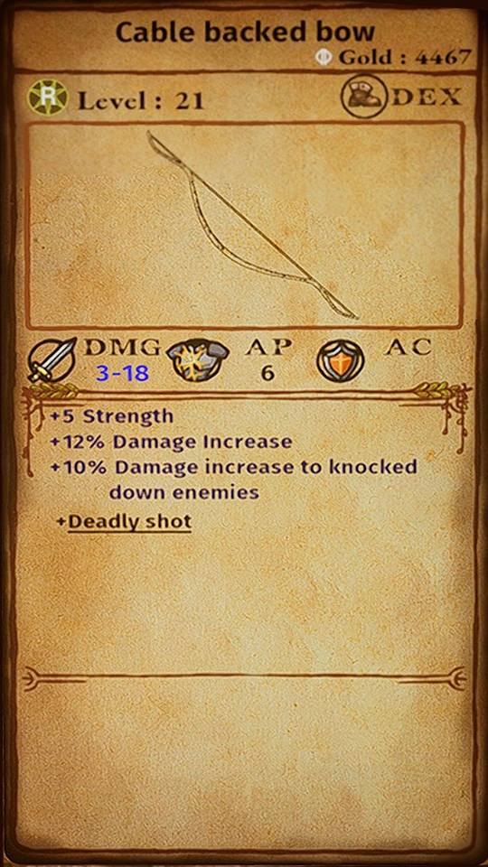 Cable Backed Bow | Legendary Tales VR Wiki | Fandom