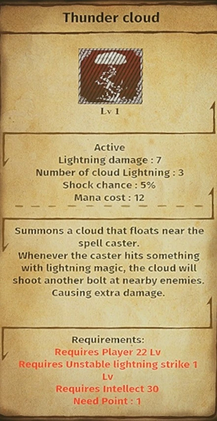 Thunder Cloud | Legendary Tales VR Wiki | Fandom