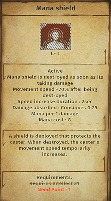 Mana Shield | Legendary Tales VR Wiki | Fandom