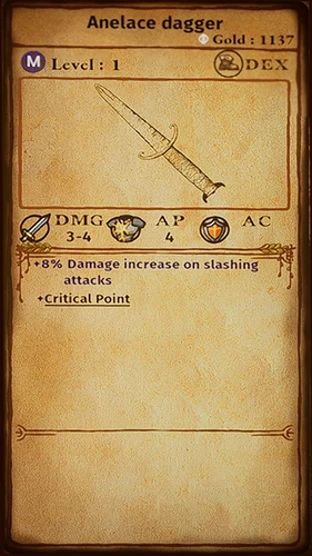 Anelace Dagger | Legendary Tales VR Wiki | Fandom