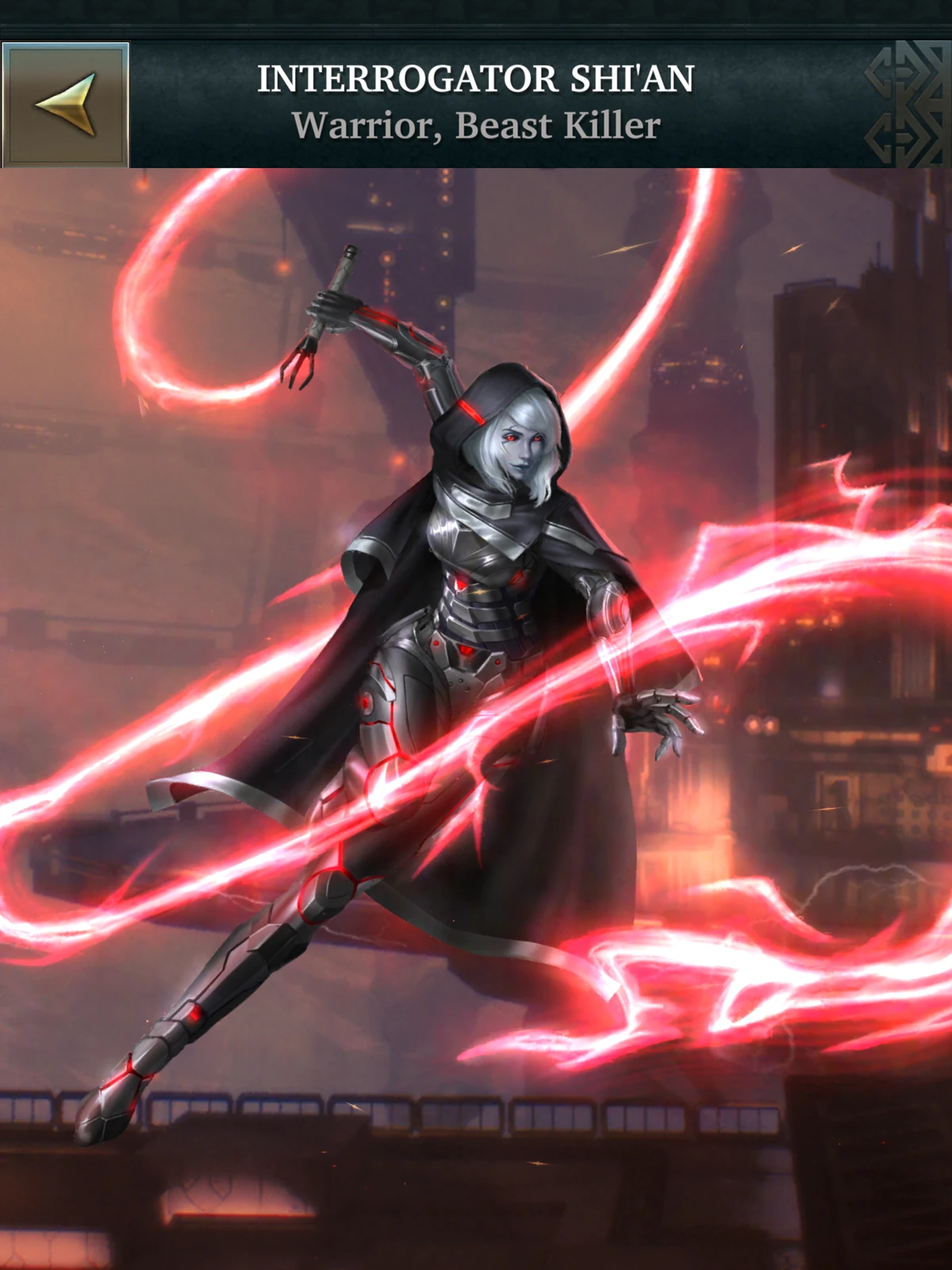 Interrogator Shi'an | Legendary GOH Wiki | Fandom