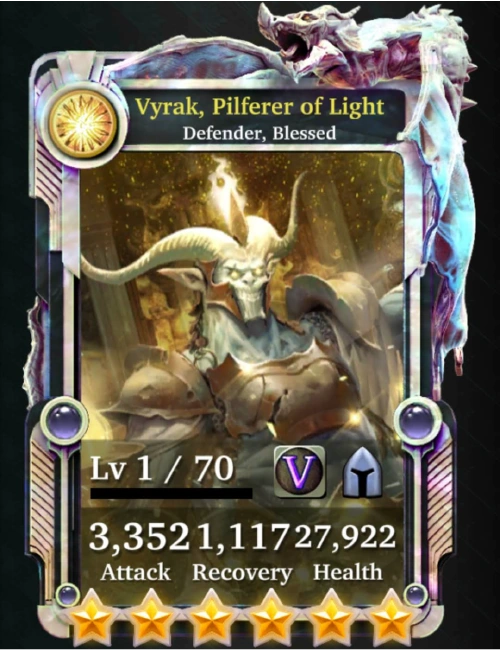 Vyrak, Pilferer of Light | Legendary GOH Wiki | Fandom