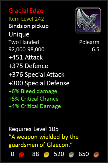 Glacial Edge | A Legend's Legacy Wiki | Fandom