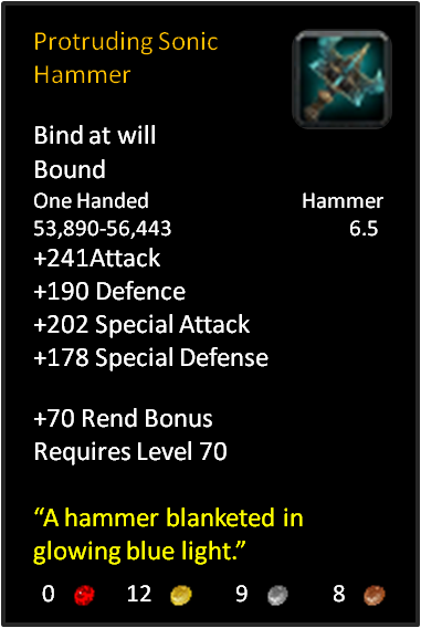 Protruding Sonic Hammer | A Legend's Legacy Wiki | Fandom