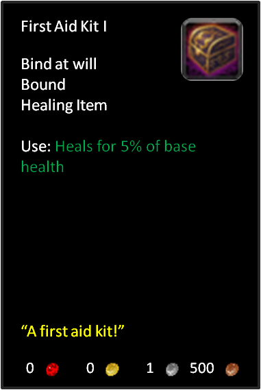 First Aid Kit 1 | A Legend's Legacy Wiki | Fandom