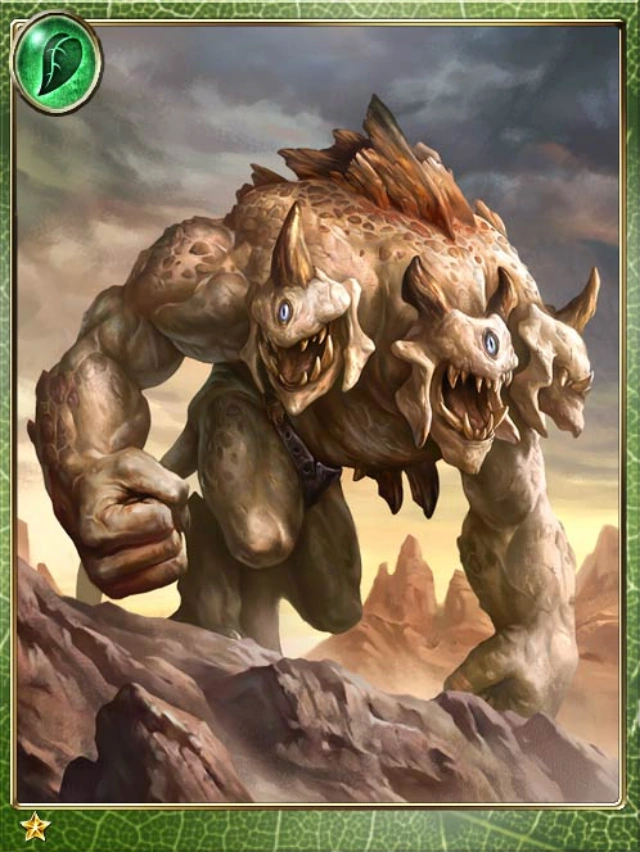 Tri-headed Ogre Rebel | Legend of the Cryptids Wiki | Fandom