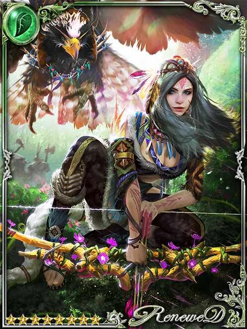 (Barbed Gaze) Ridge Huntress Keshue | Legend of the Cryptids Wiki | Fandom