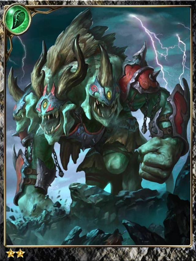 (Stout) Tri-headed Ogre Rebel | Legend of the Cryptids Wiki | Fandom