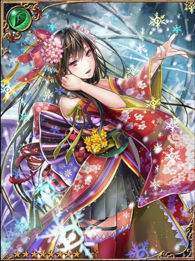 (Contemplate) Snow Crystal Kikuhime | Legend of the Cryptids Wiki | Fandom