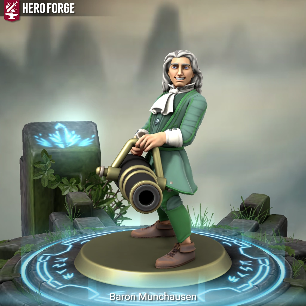 Baron Munchausen | Legends History Wiki | Fandom