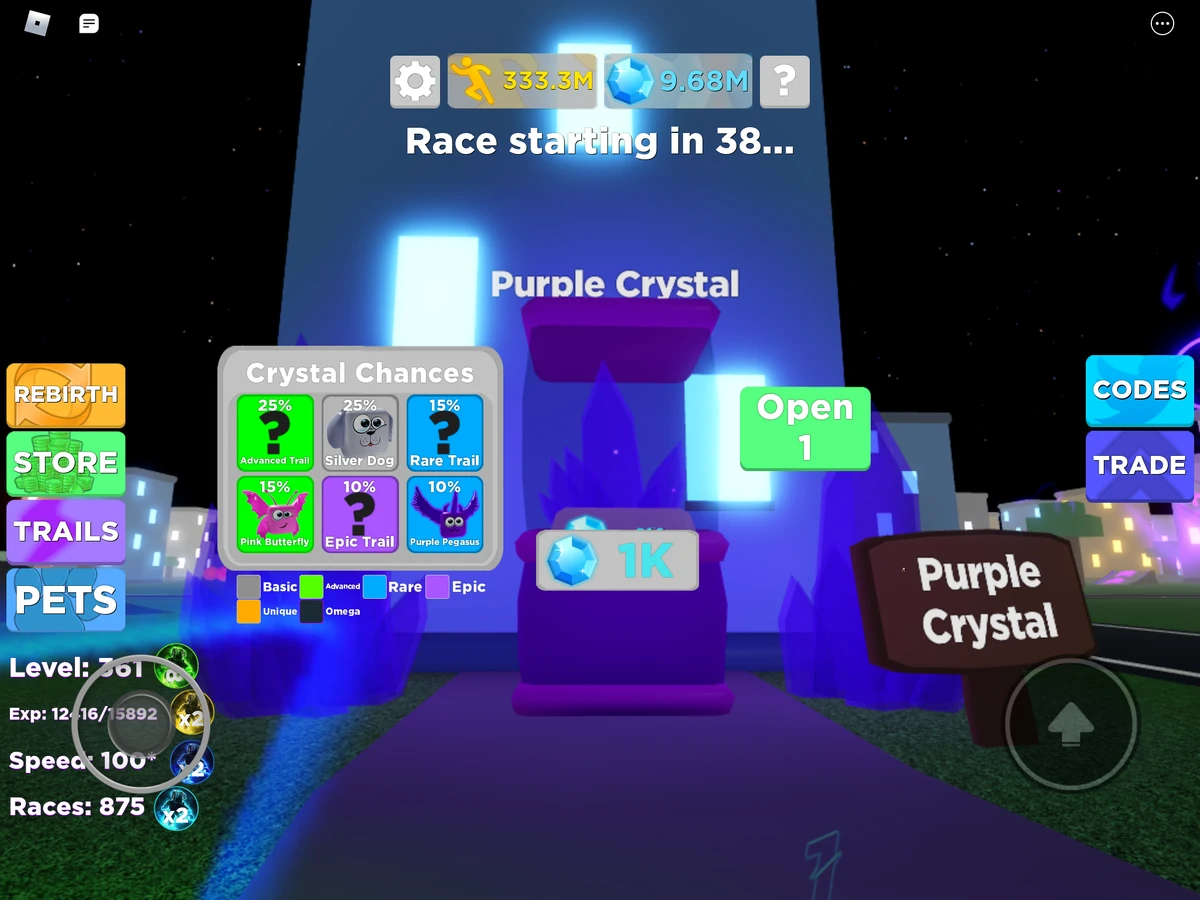 Purple Crystal | Legends Of Speed Wiki | Fandom